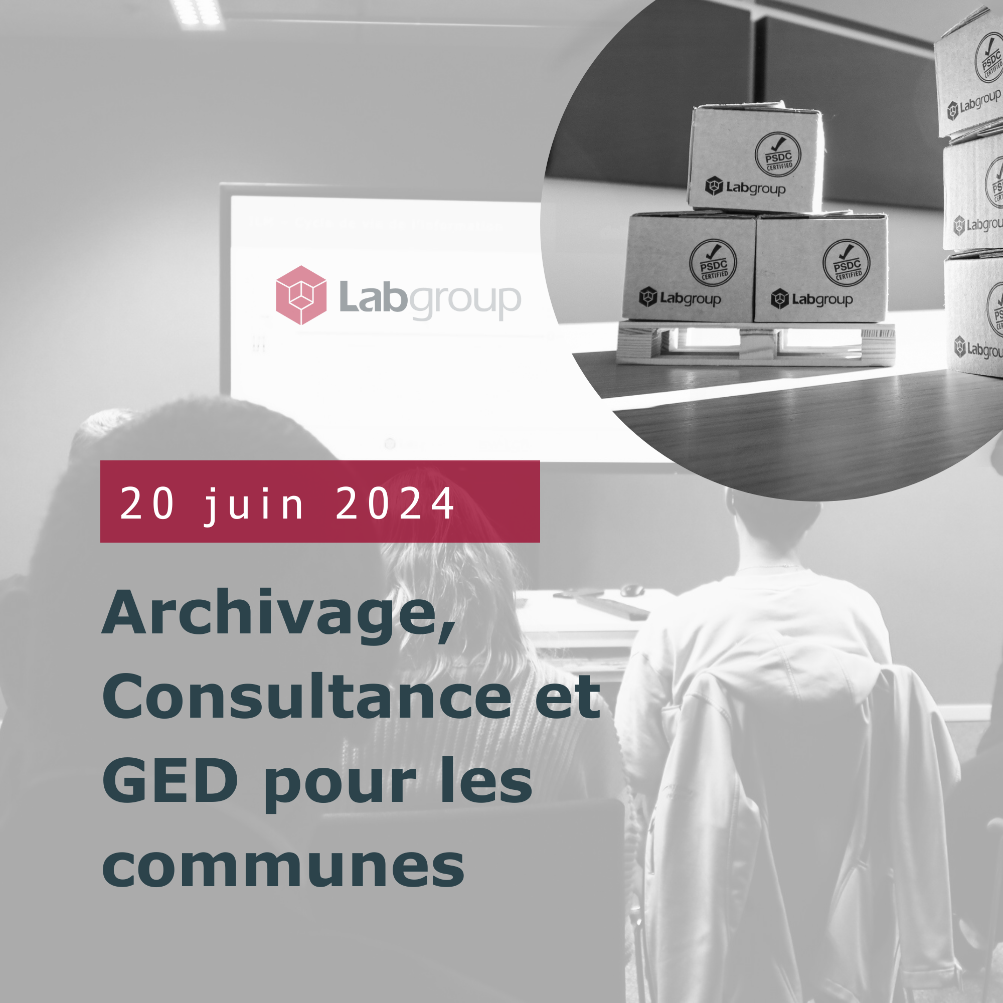 Évènement Labgroup - Archivage, Consultance & GED pour les communes